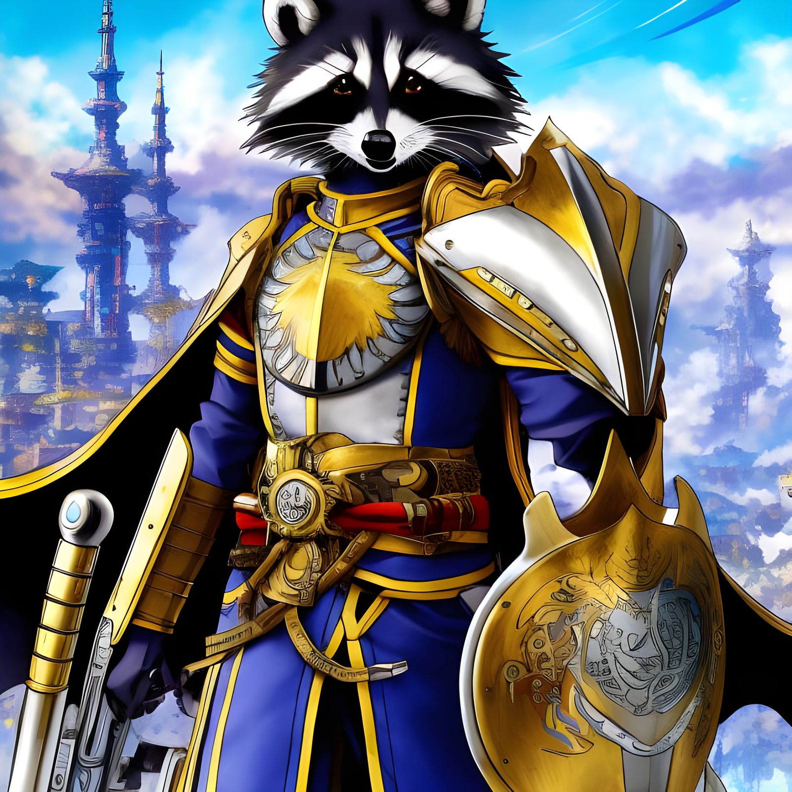 Trash Knight - AI Generated Artwork - NightCafe Creator