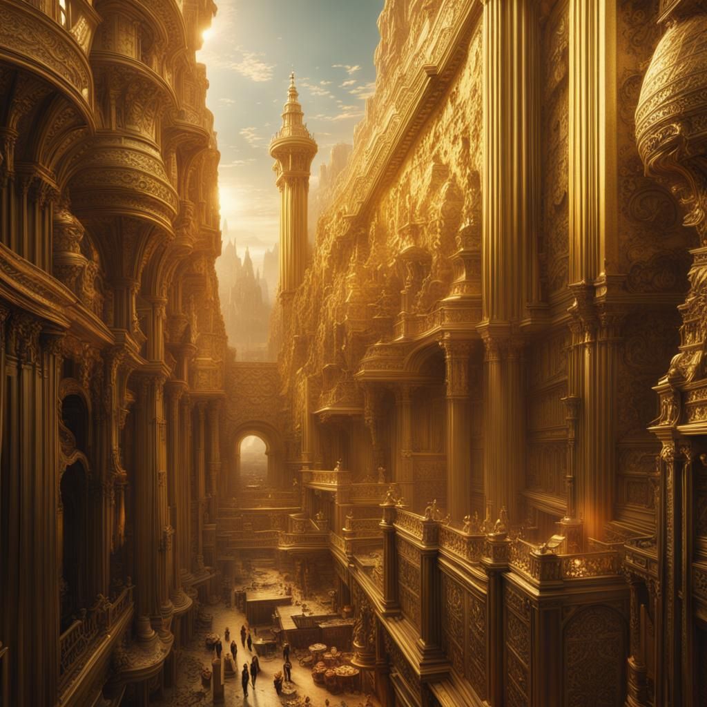 Gold - AI Generated Artwork - NightCafe Creator