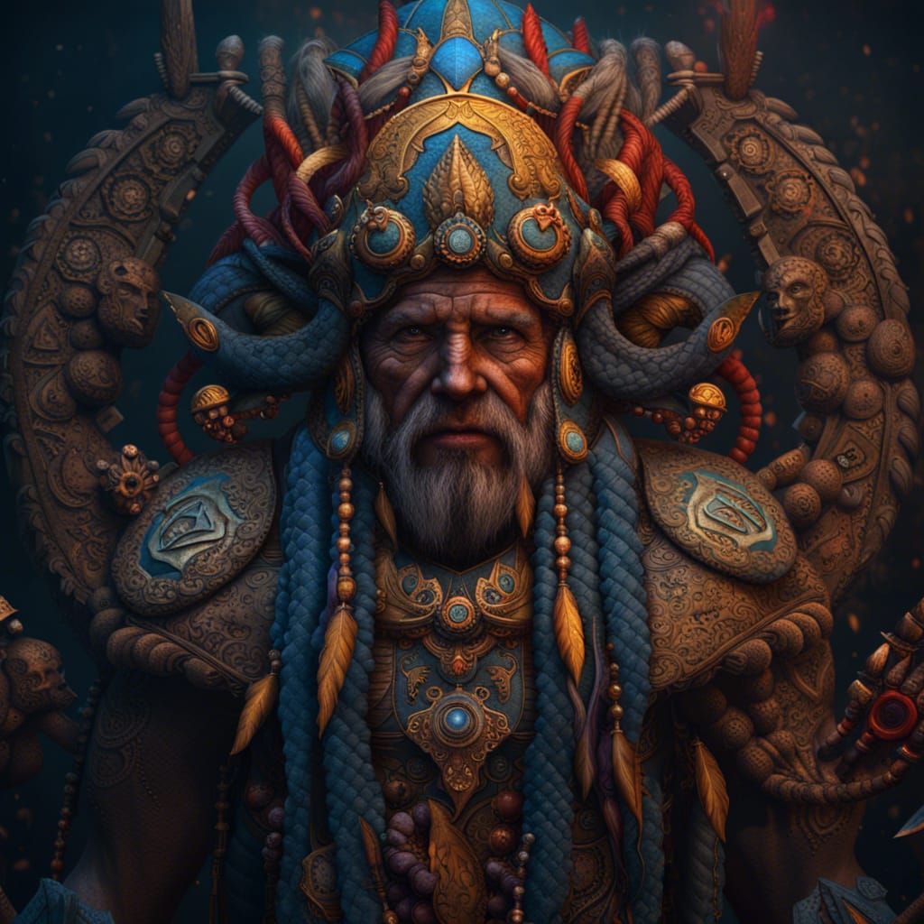 Ancient tribes - AI Generated Artwork - NightCafe Creator