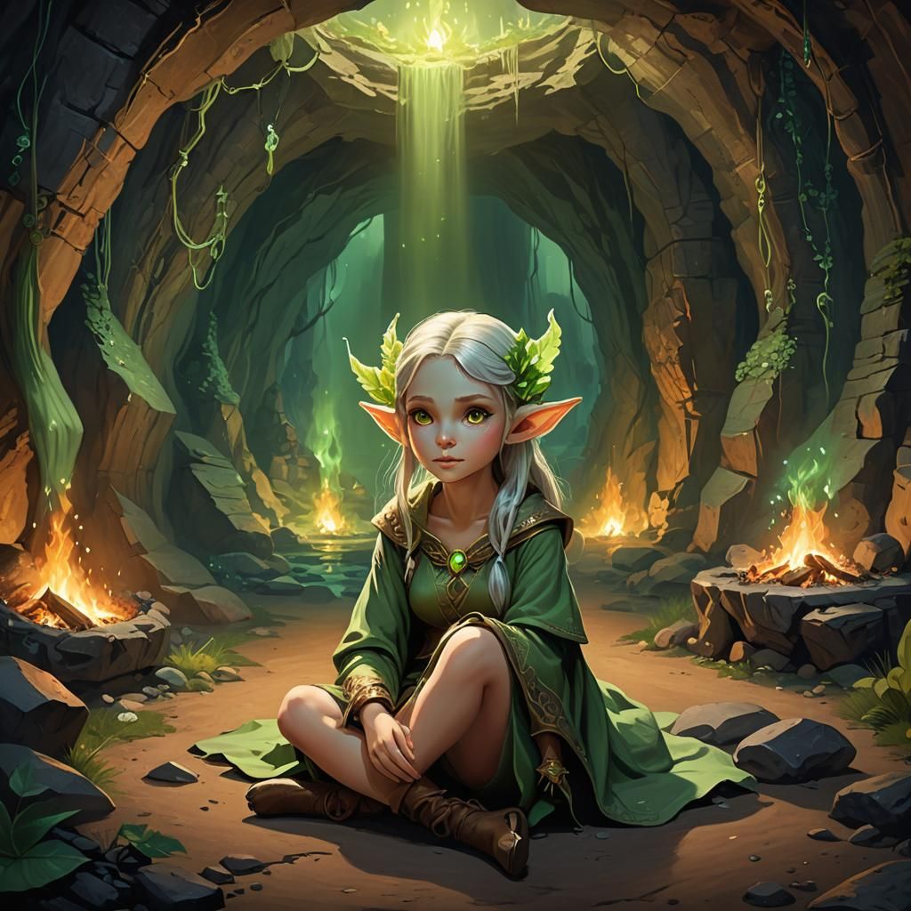 Adamina, the Molekin ambassador and world-class seer. - AI Generated ...