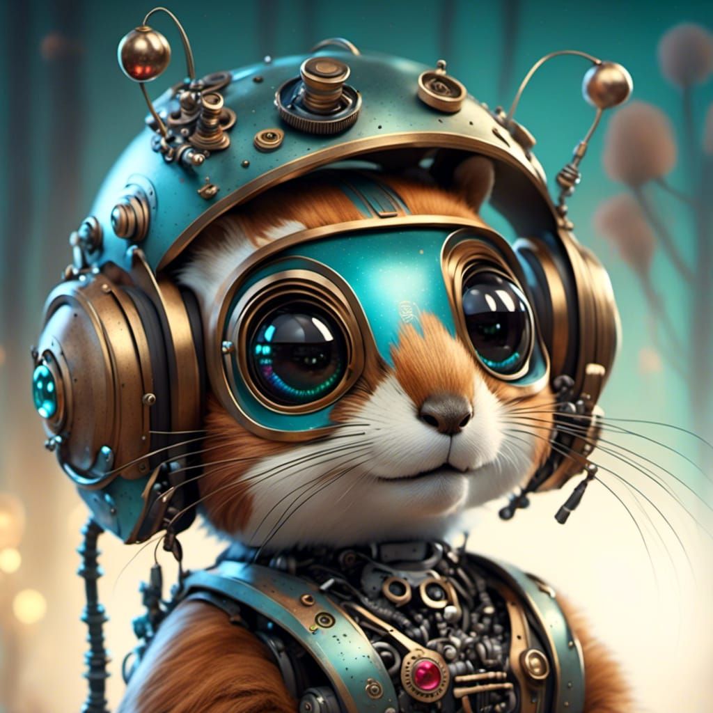 adorable chipmunk - AI Generated Artwork - NightCafe Creator