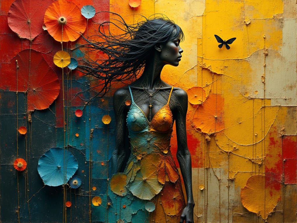 Detailed Organic Creature in Ultra High Definition - AI Art