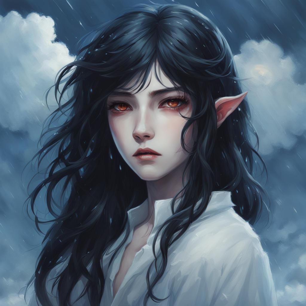 Male young vampire. - AI Generated Artwork - NightCafe Creator