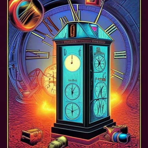 Time travel #1 - AI Generated Artwork - NightCafe Creator