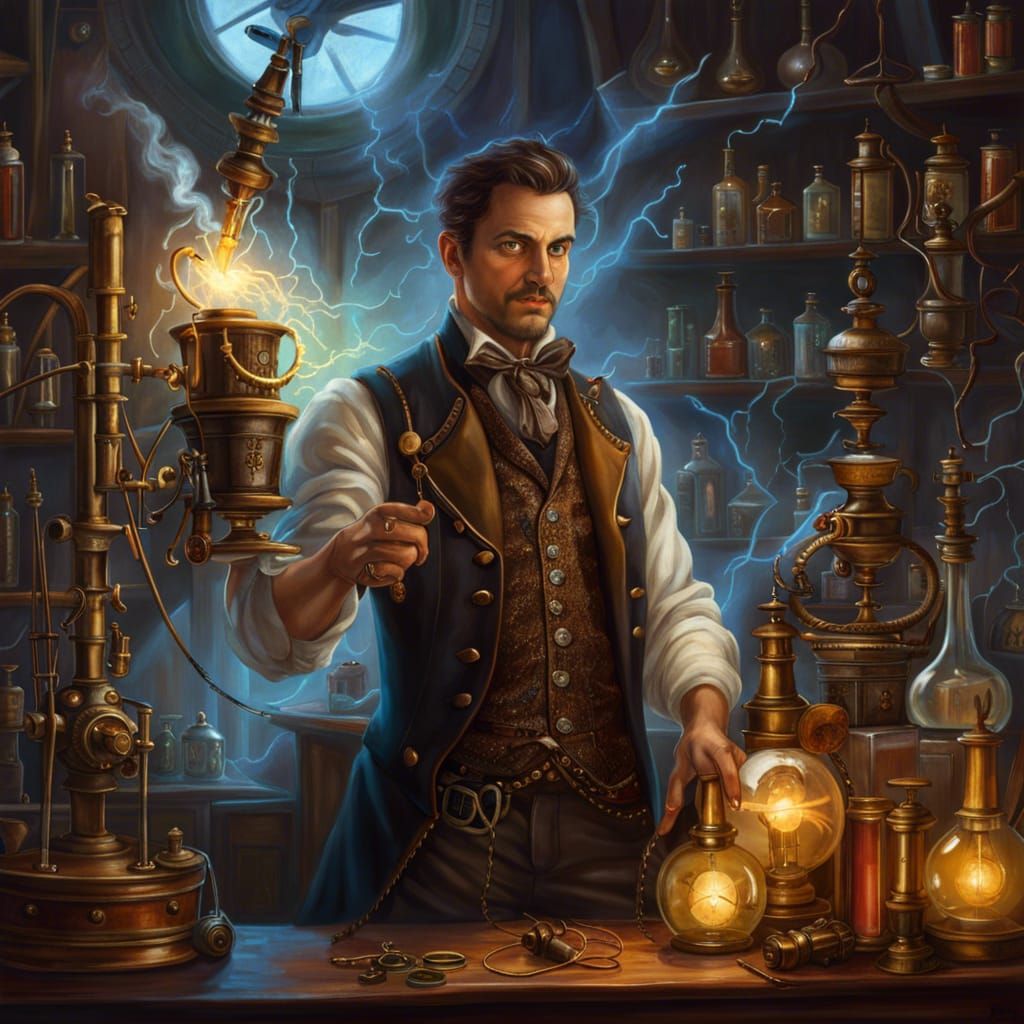 Power Laboratory - AI Generated Artwork - NightCafe Creator