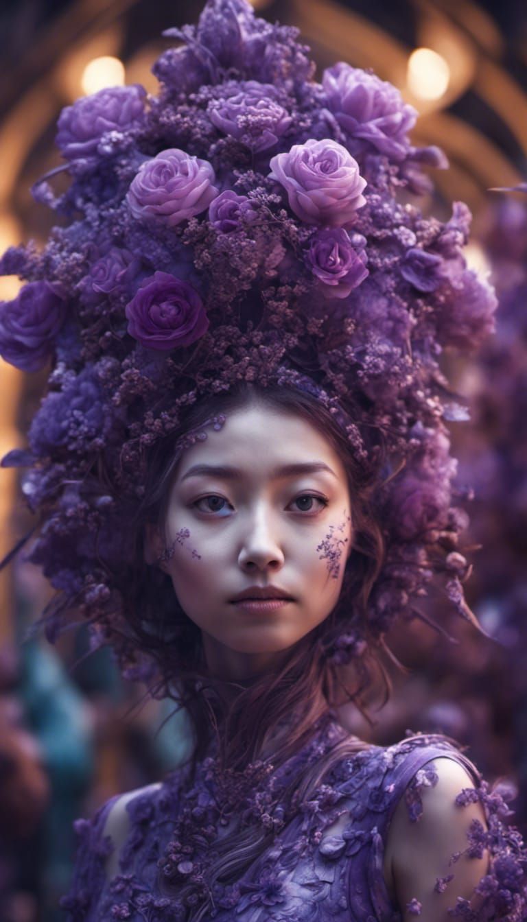 Florescence of Beauty - AI Generated Artwork - NightCafe Creator