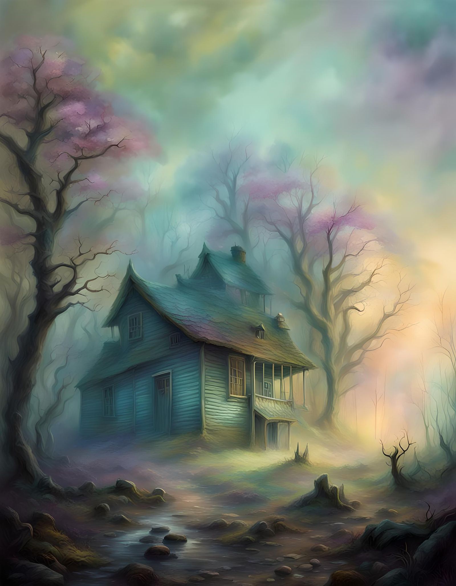 Cabane - AI Generated Artwork - NightCafe Creator
