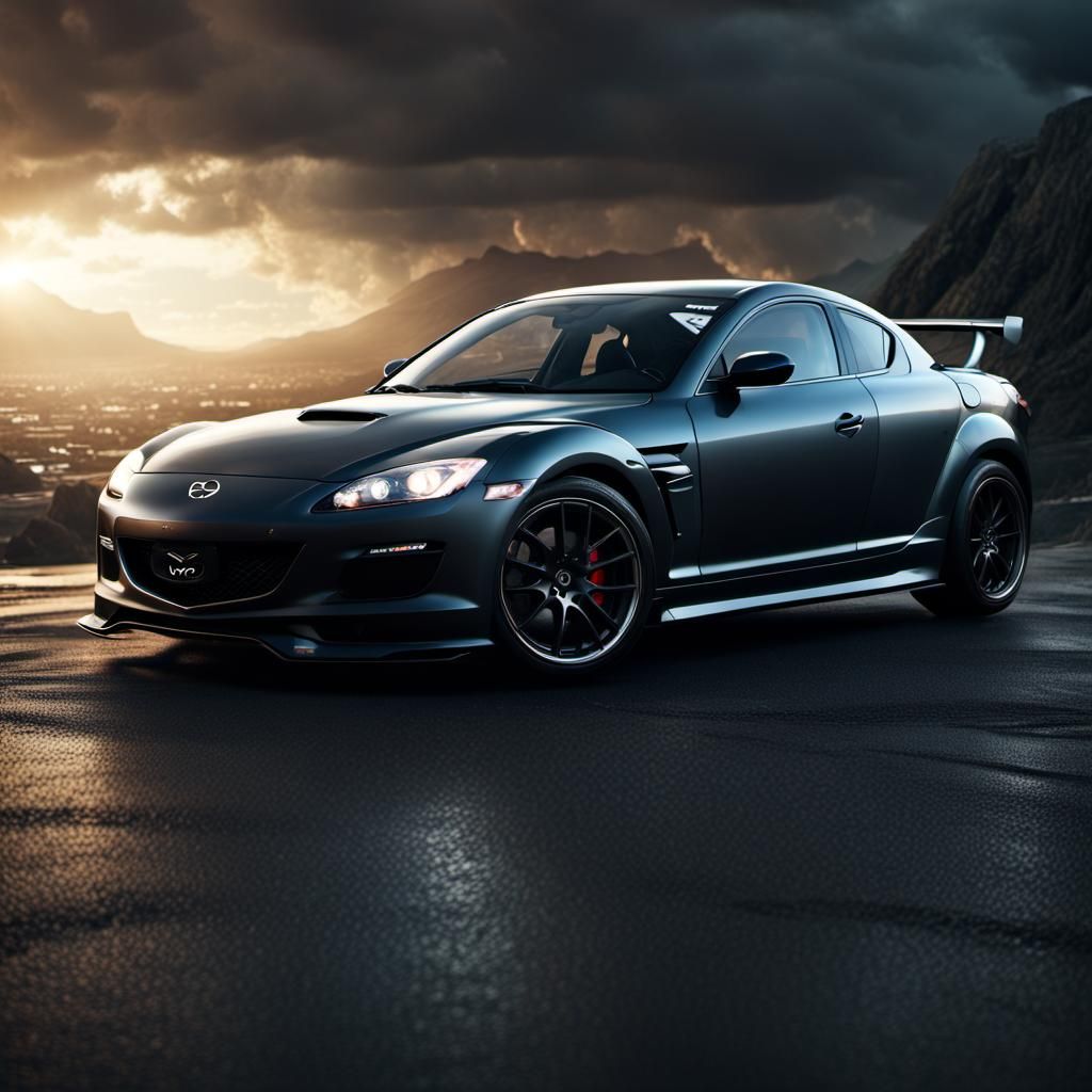 Mazda RX 8 - AI Generated Artwork - NightCafe Creator