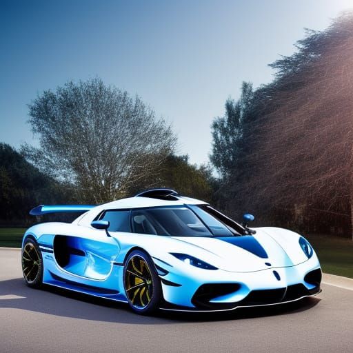 Koenigsegg Agera RST - AI Generated Artwork - NightCafe Creator