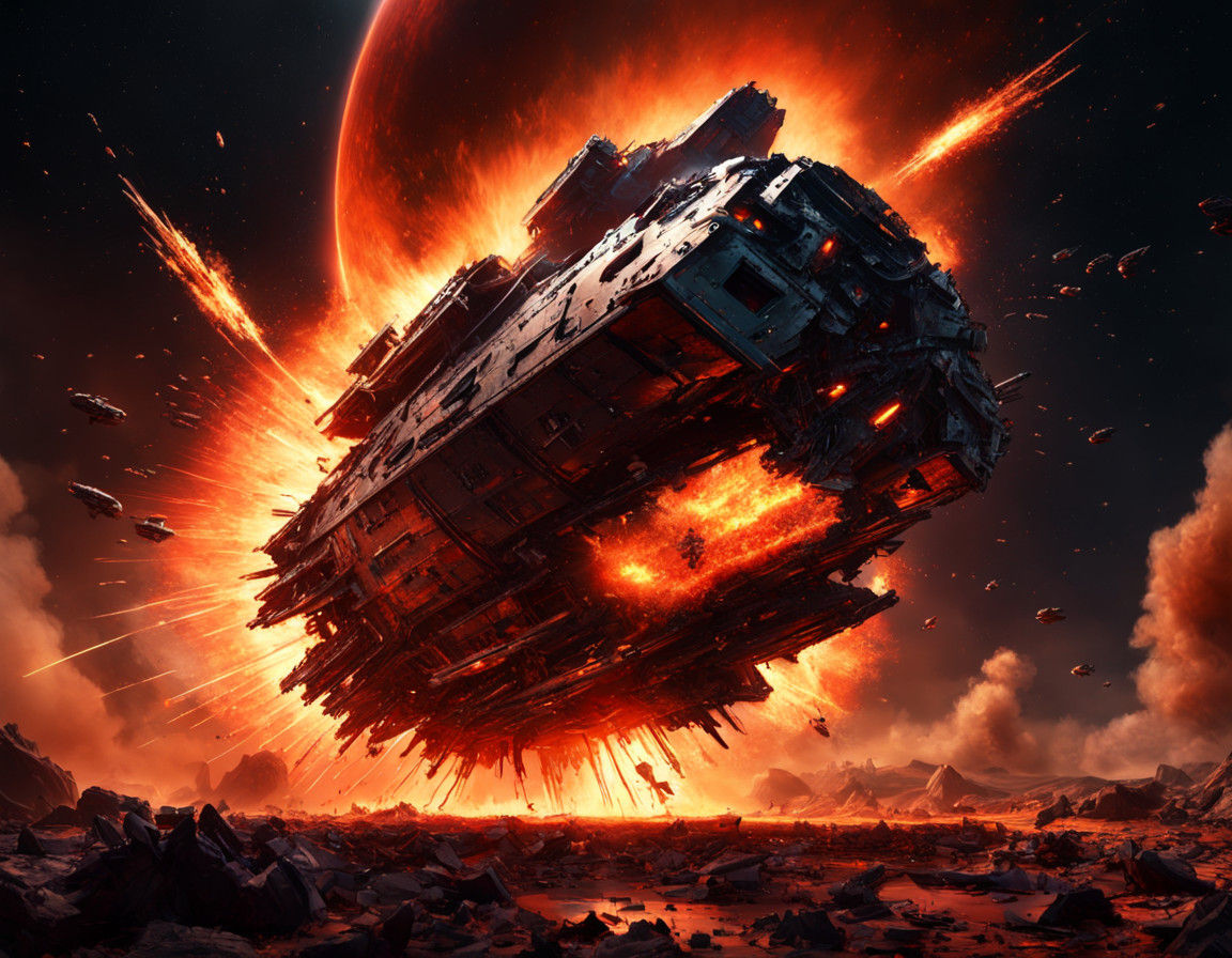 Disaster over a forgotten planet - Disaster over a forgotten...