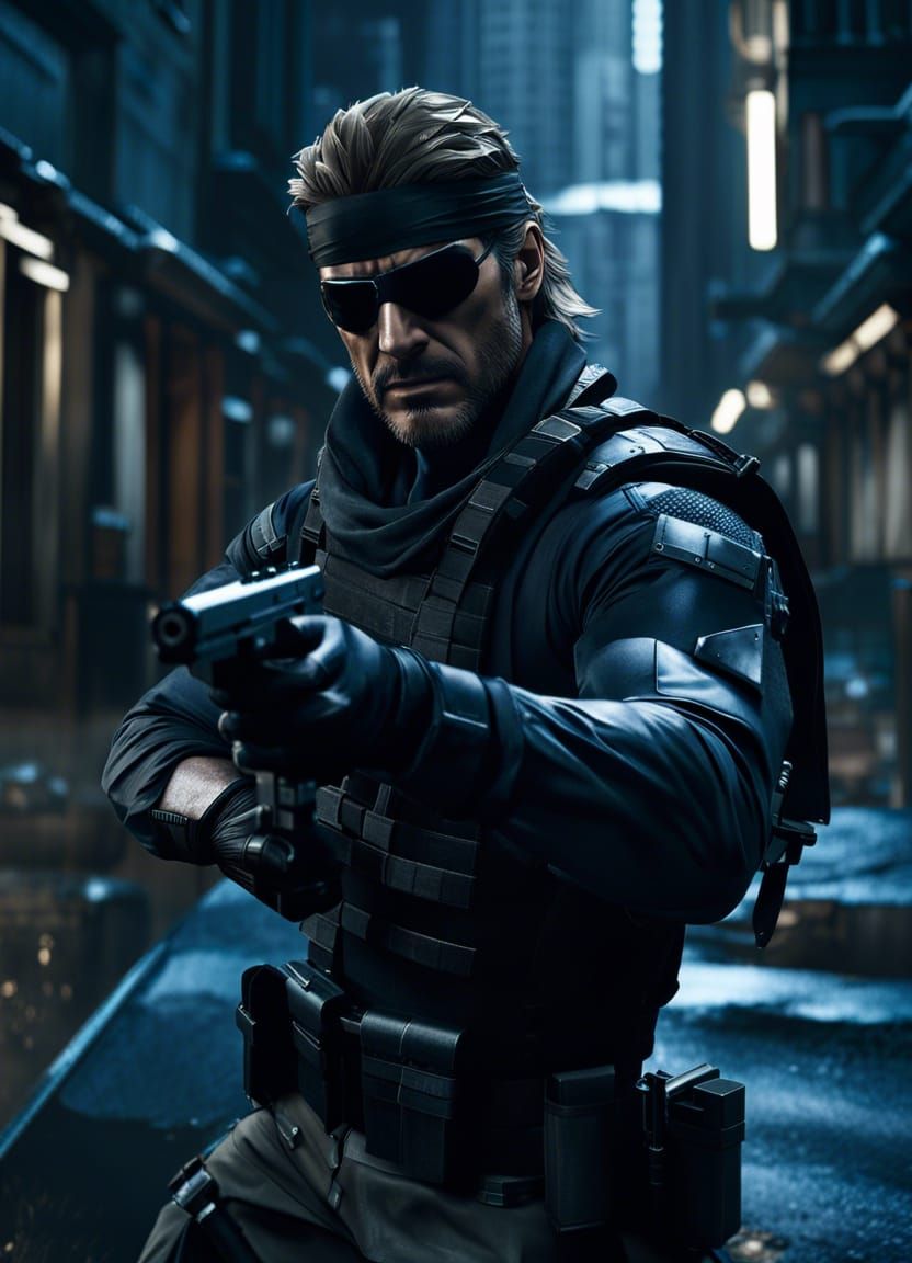 Solid Snake - AI Generated Artwork - NightCafe Creator