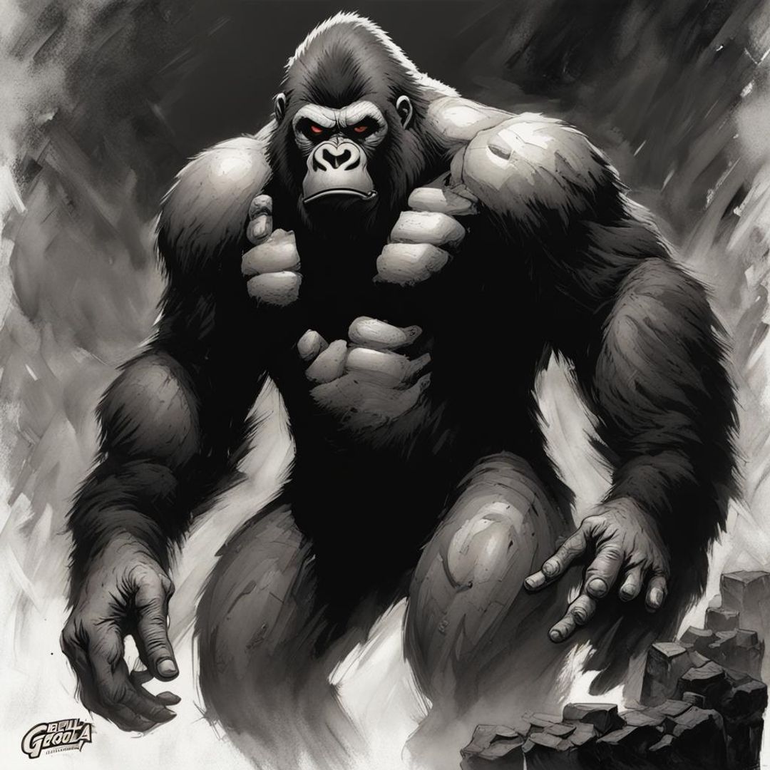 DC Comics Gorilla Grodd - AI Generated Artwork - NightCafe Creator