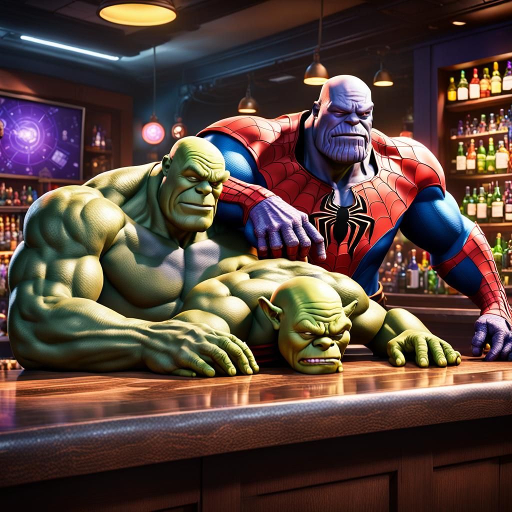 Bar - AI Generated Artwork - NightCafe Creator