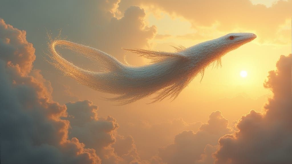 living UAP; s - Majestic, Living UAP Soars in Sunset Dreamsc...