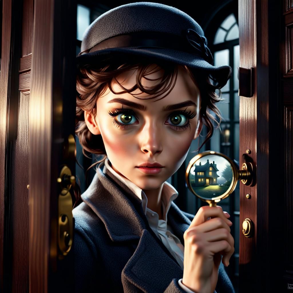 Doing Detective Work - AI Generated Artwork - NightCafe Creator