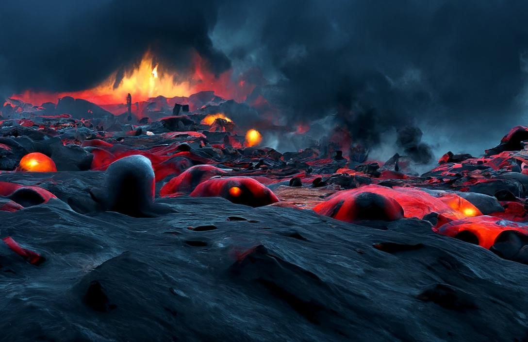 Martian Hellscape - AI Generated Artwork - NightCafe Creator