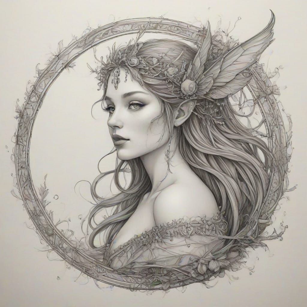 Enchanted Fairy Emblem, Illustration