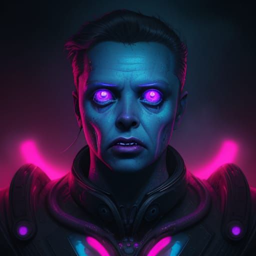 Elon Musk as a repulsive monster - Elon Musk in a Grotesque ...