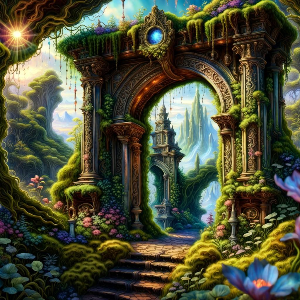 A magic place - AI Generated Artwork - NightCafe Creator