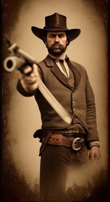 The gunslinger - AI Generated Artwork - NightCafe Creator