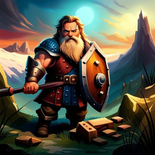 Dwarf #15 - AI Generated Artwork - NightCafe Creator
