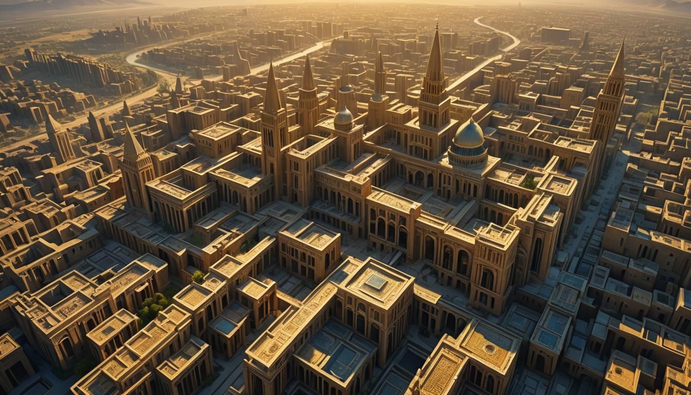 New Babylon - AI Generated Artwork - NightCafe Creator