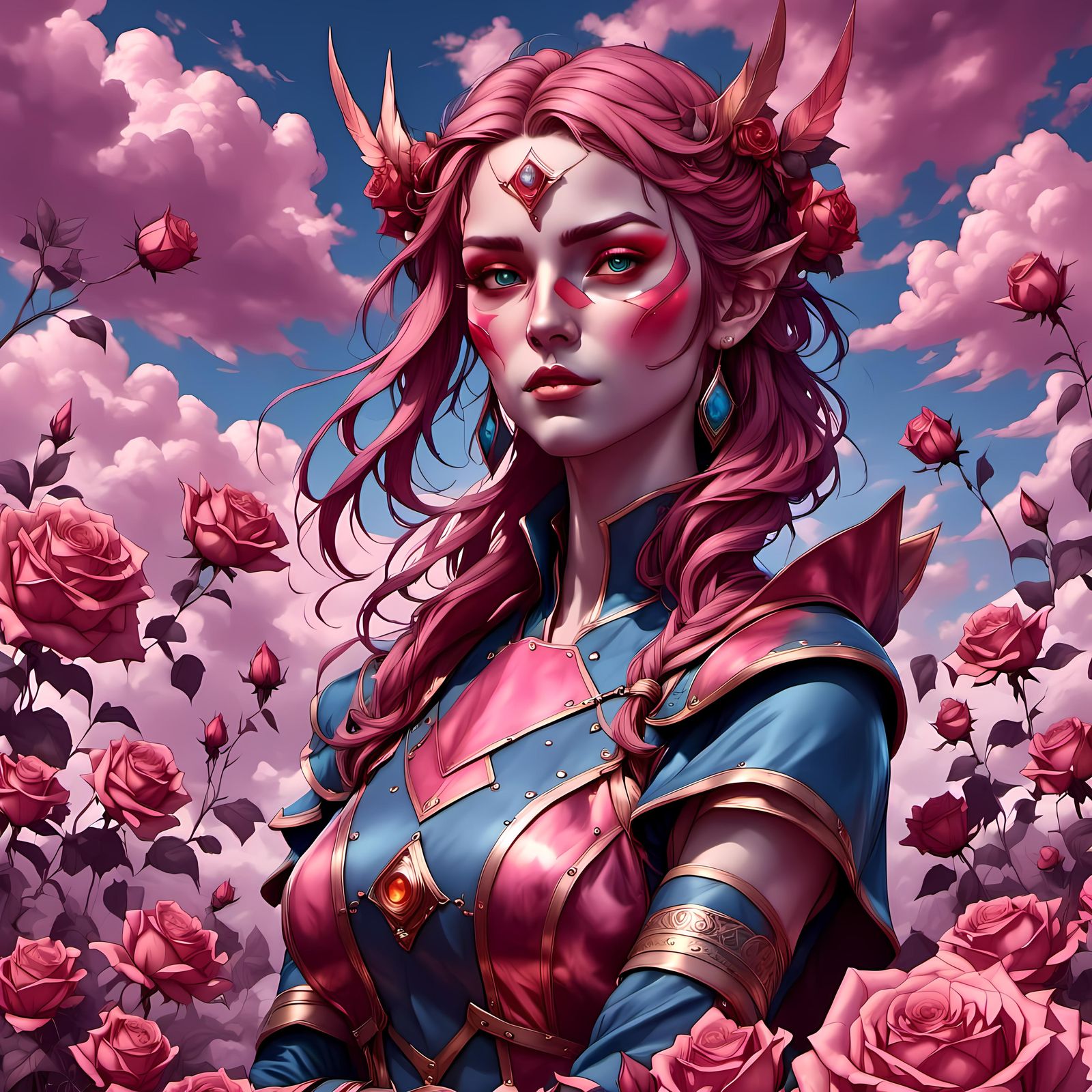 Lovely Pink Goblin - AI Generated Artwork - NightCafe Creator