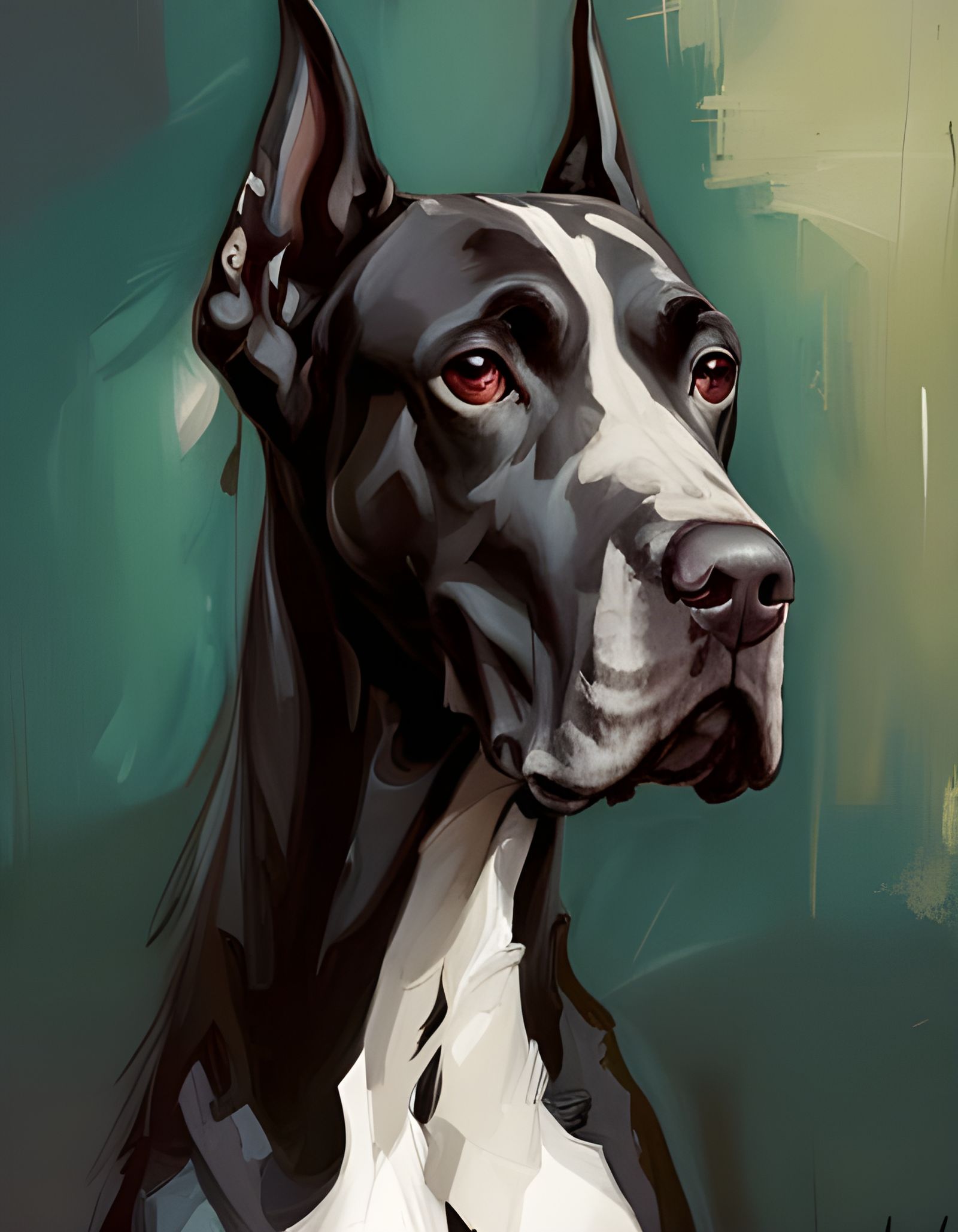 Great Dane - AI Generated Artwork - NightCafe Creator
