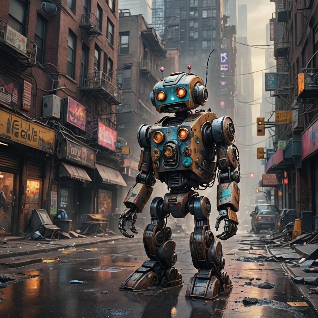 Me Robot - AI Generated Artwork - NightCafe Creator