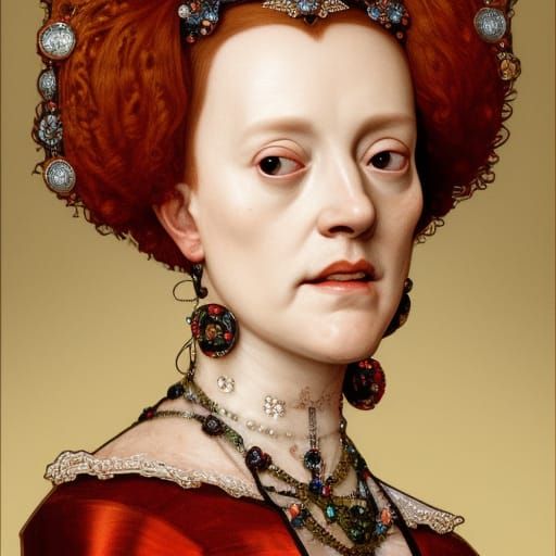 Elizabeth I. - AI Generated Artwork - NightCafe Creator