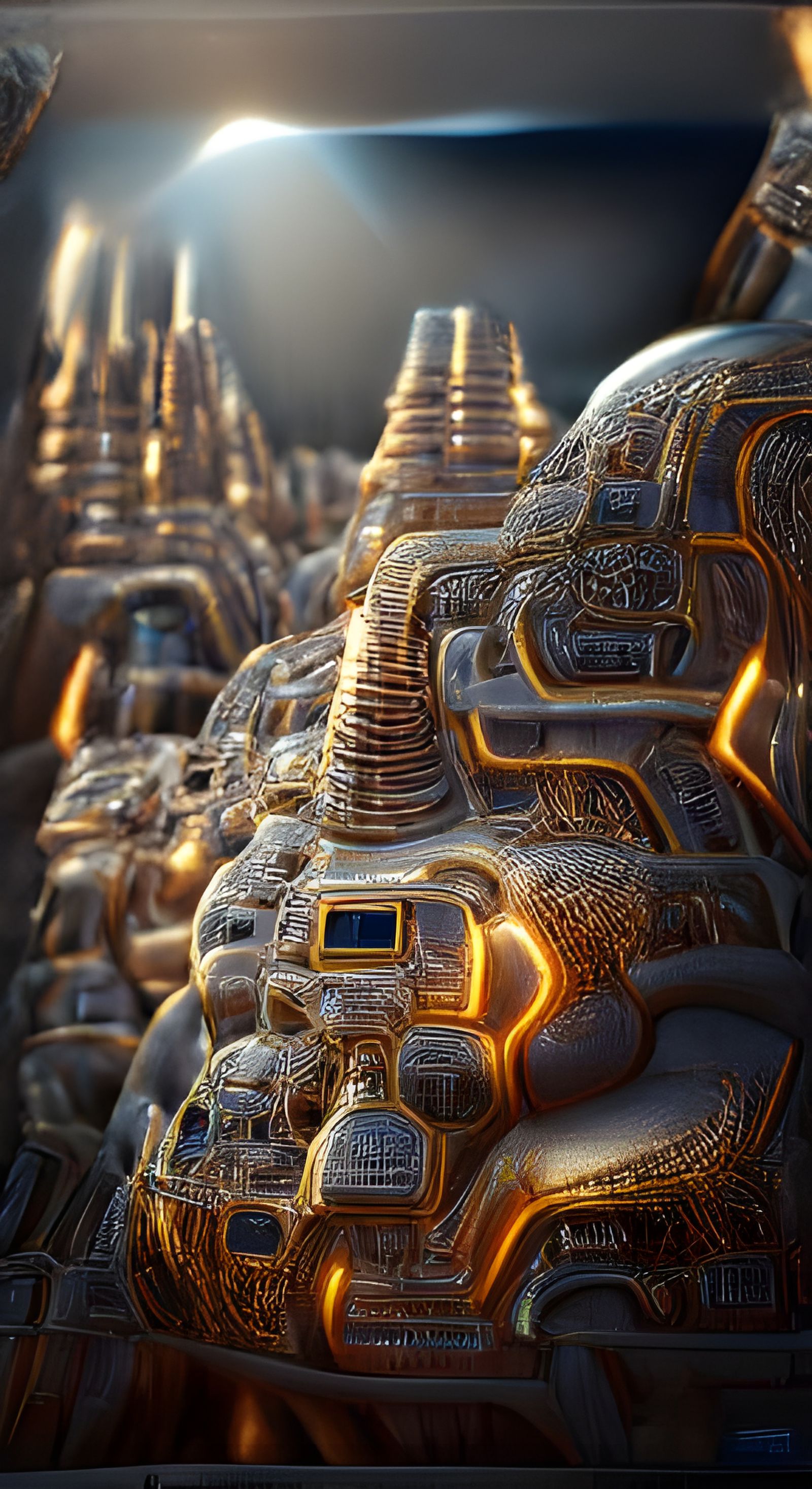 Borobodur by Alex Grey - AI Generated Artwork - NightCafe Creator