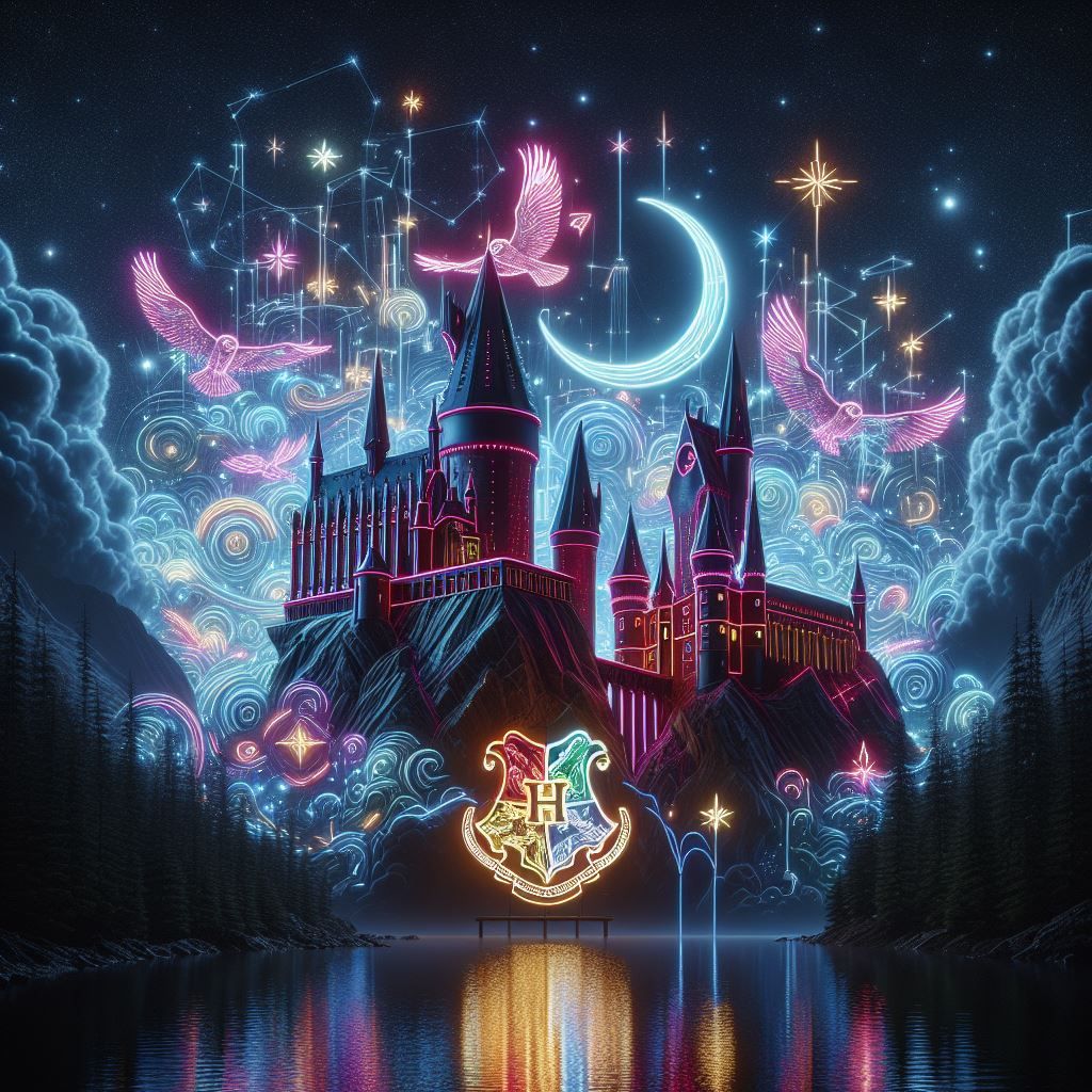 Hogwarts School of Witchcraft and Wizardry - AI Generated Artwork ...