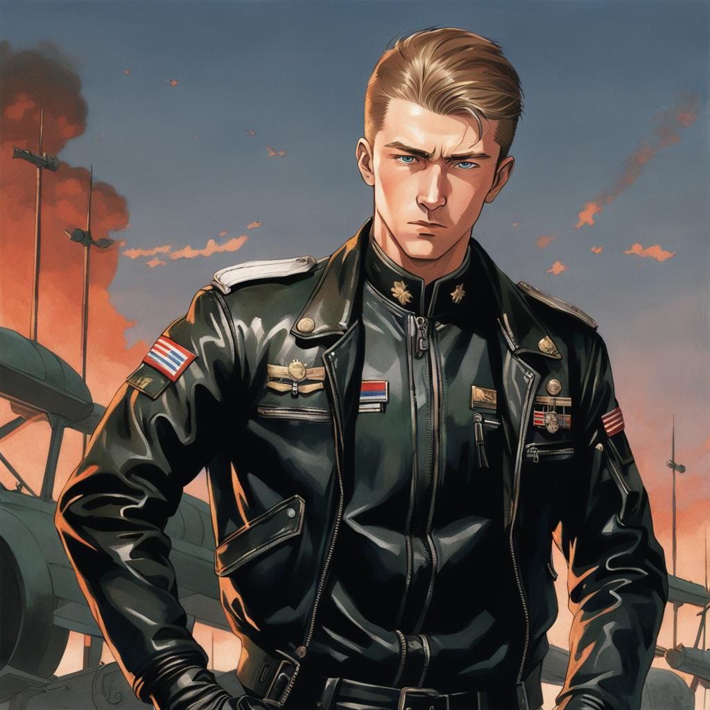 The Fighter Pilot 6 - AI Generated Artwork - NightCafe Creator