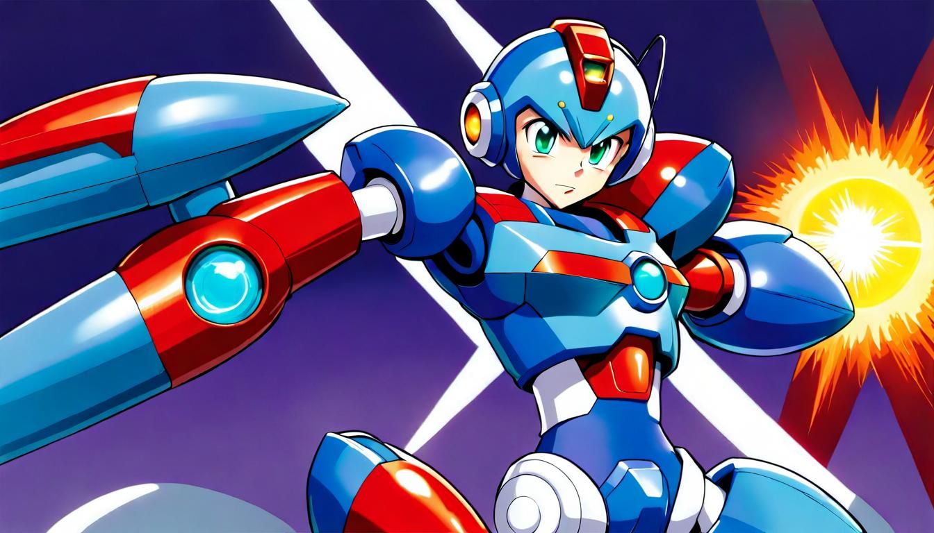 Mega Man X - AI Generated Artwork - NightCafe Creator