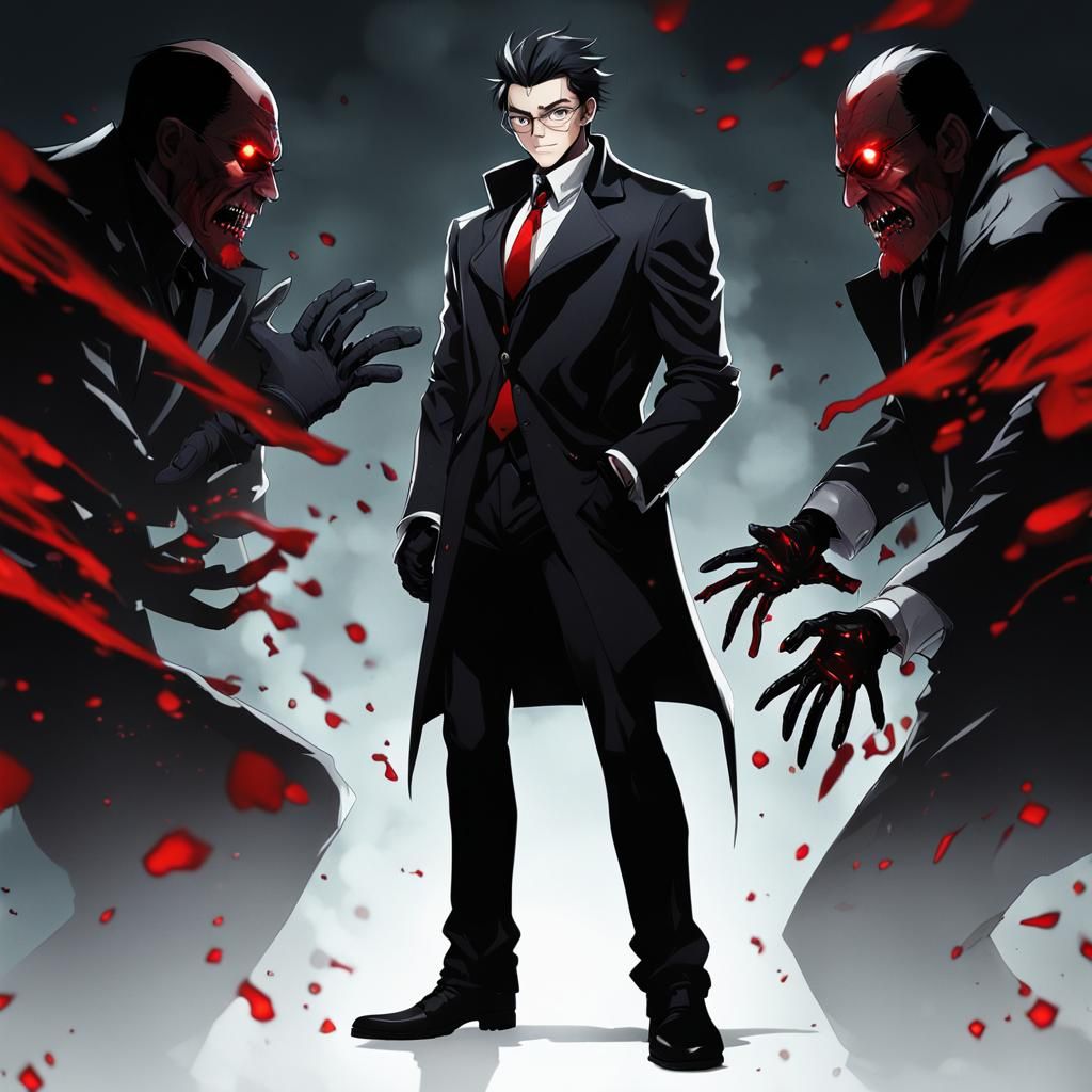 Sinister man. - AI Generated Artwork - NightCafe Creator