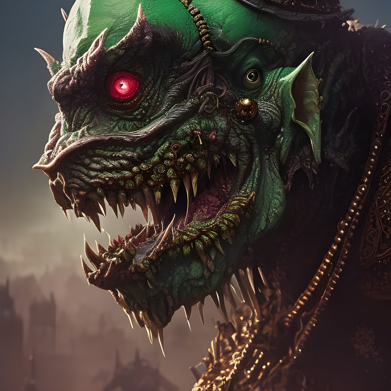 Filthy Monster #2 - AI Generated Artwork - NightCafe Creator