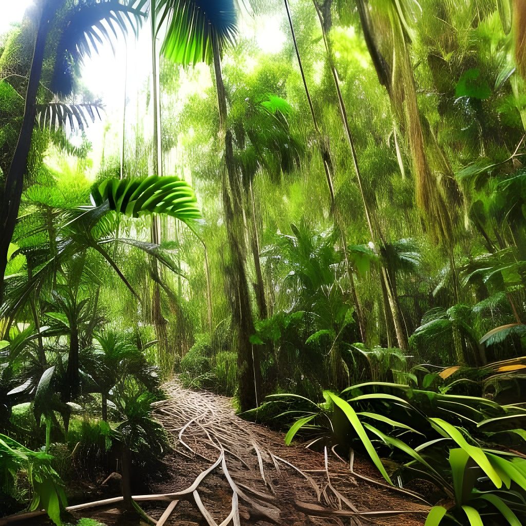 Daintree Rainforest, Australia - AI Generated Artwork - NightCafe Creator
