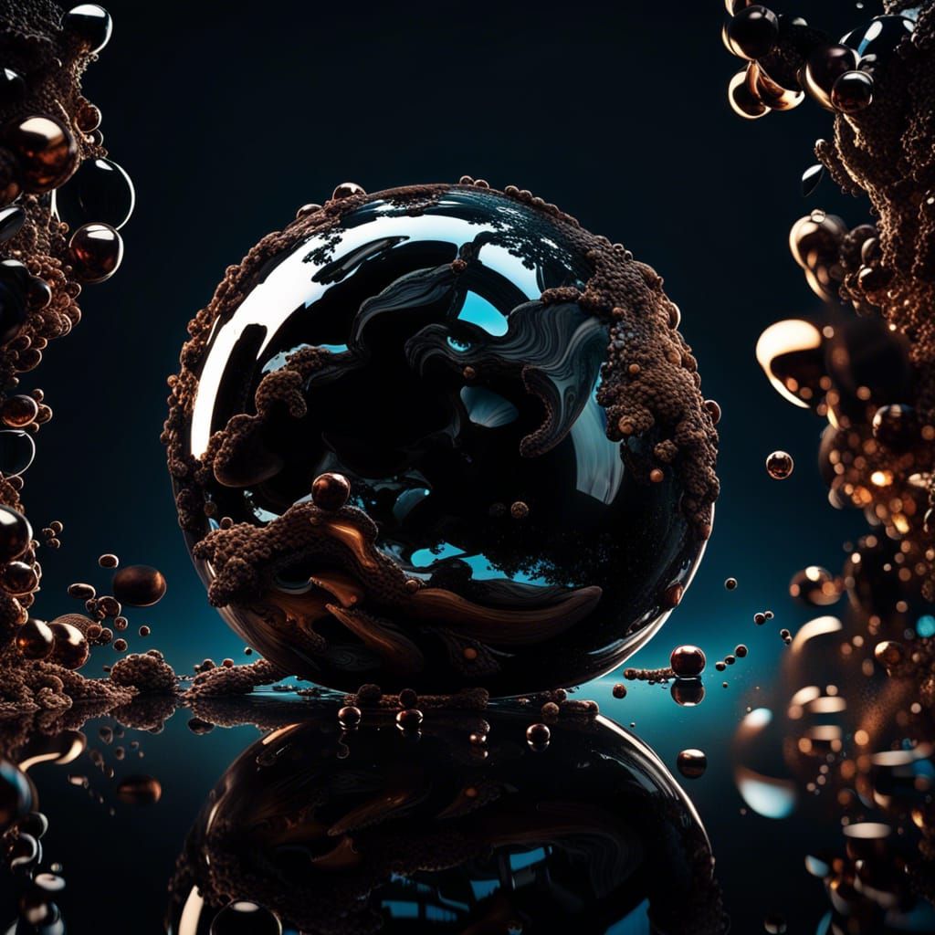 Alien Orb - AI Generated Artwork - NightCafe Creator