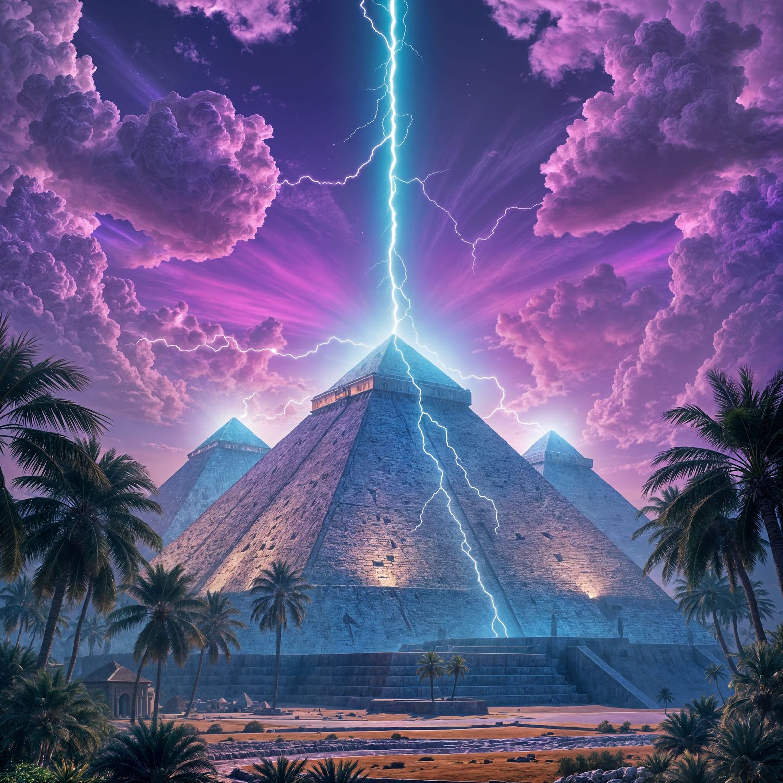 Forgotten Mystic - Electric Pyramid Triangle Formation in Ir...