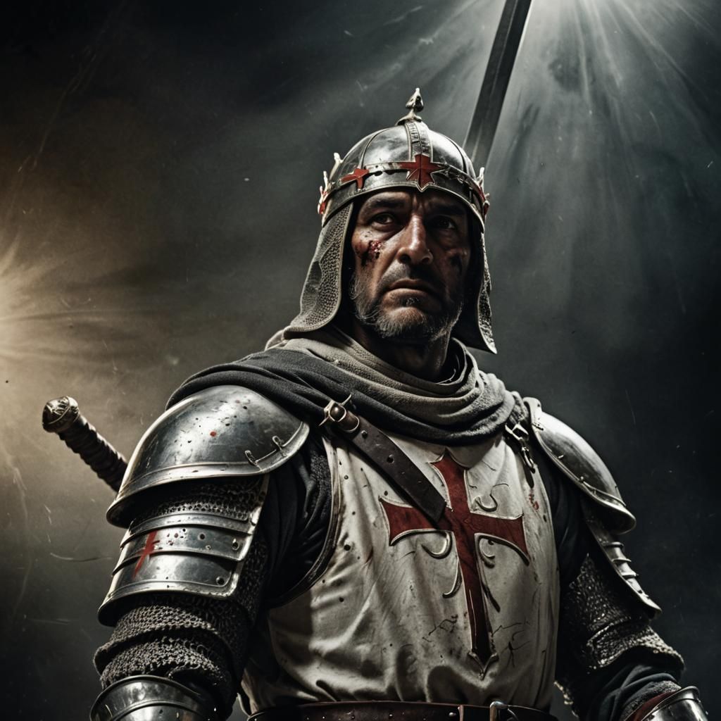 Knights Templar (V2), by Lord Elboron - AI Generated Artwork ...