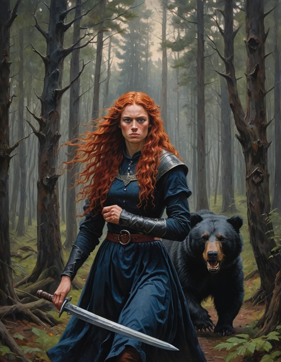 Merida - AI Generated Artwork - NightCafe Creator