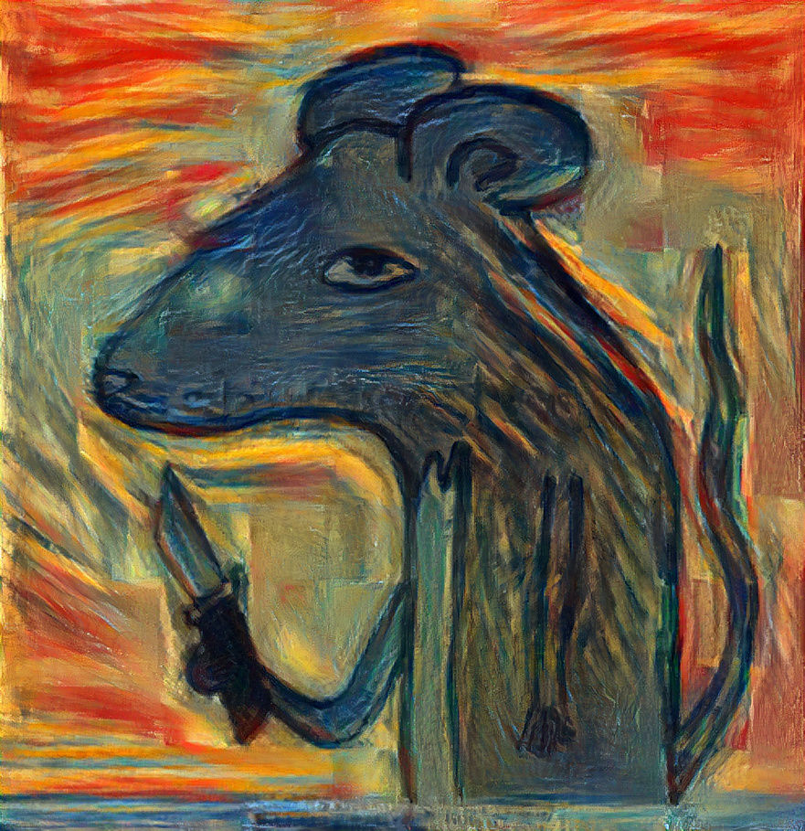 Scream : rat addition. - AI Generated Artwork - NightCafe Creator