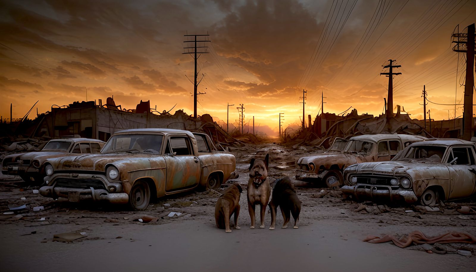 Fallout series #50 - AI Generated Artwork - NightCafe Creator