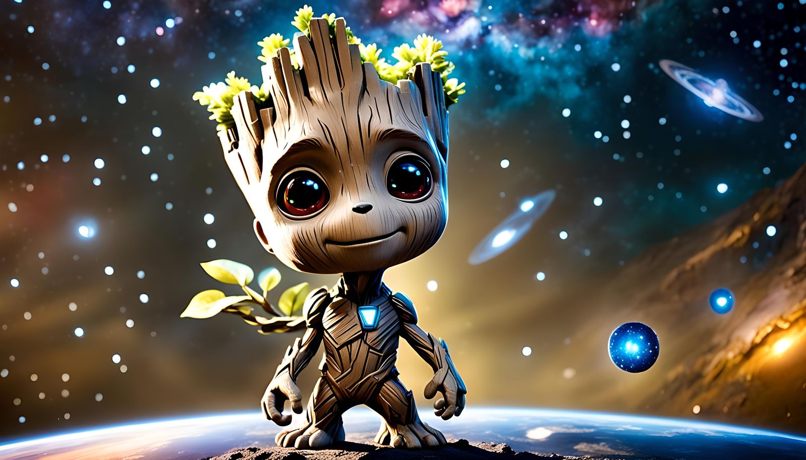 Groot - AI Generated Artwork - NightCafe Creator