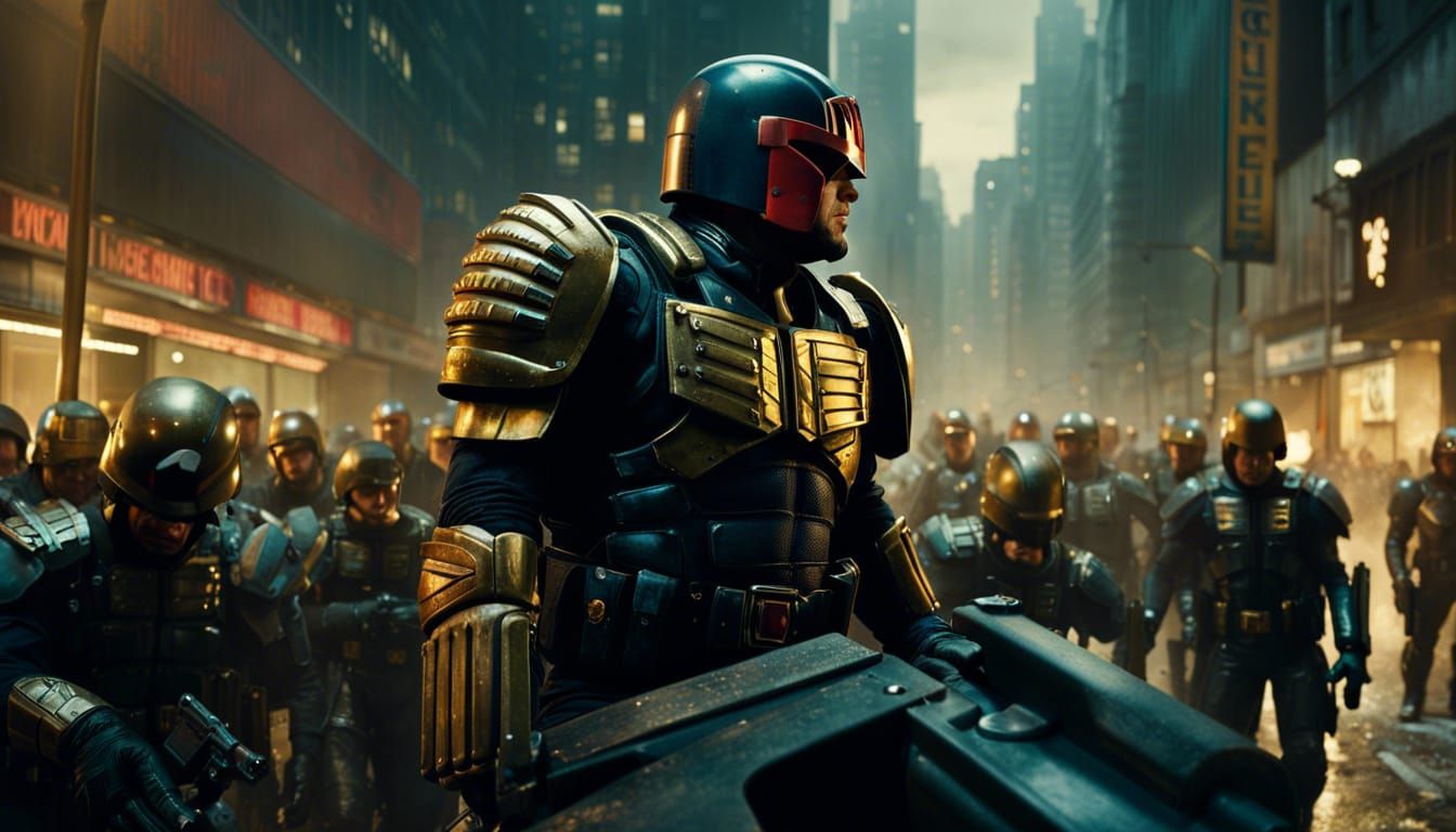 PURGE of Streets by Judges! - AI Generated Artwork - NightCafe Creator