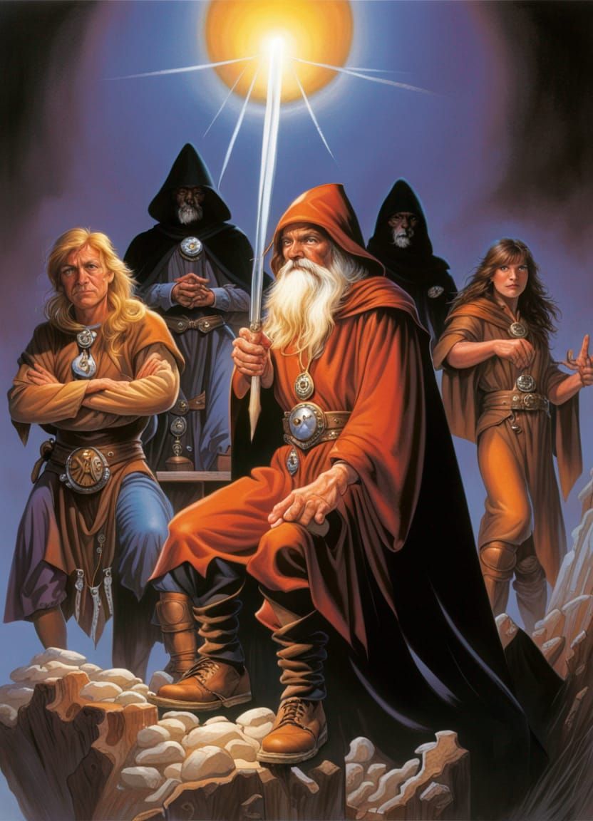 Vintage D& Jeff Easley; Larry Elmore; Clyde Caldwell - AI Generated ...