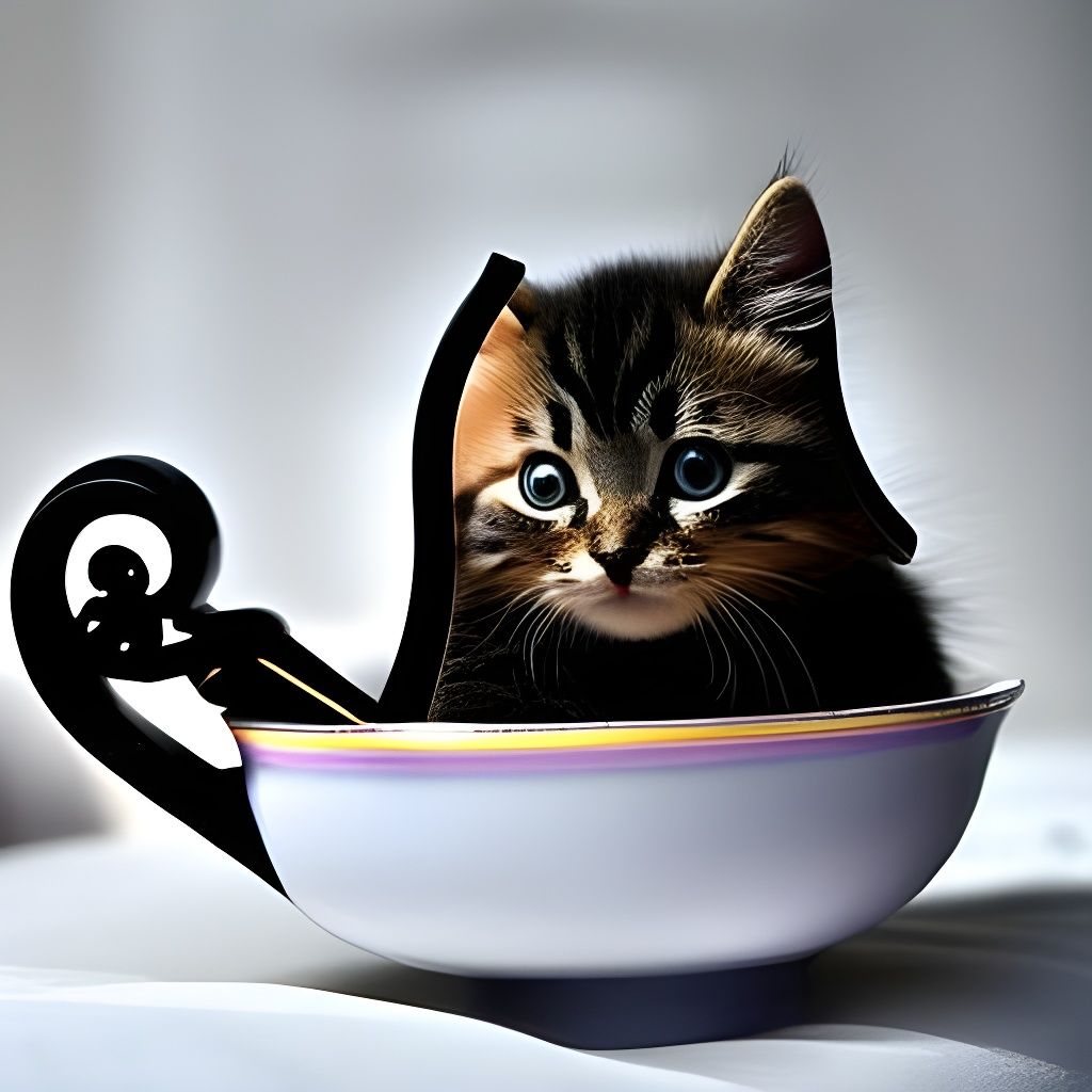 Strange Teacup - AI Generated Artwork - NightCafe Creator