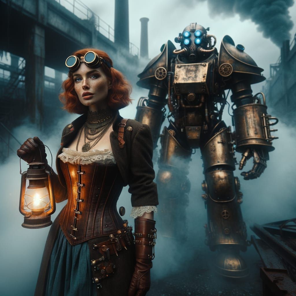 Steampunk Meets Fallout - Post-Apocalyptic Steampunk Enginee...