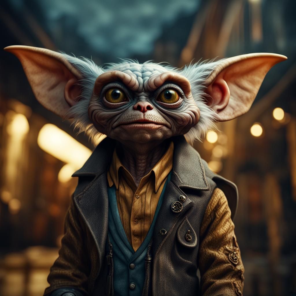 gremlin gentleman - AI Generated Artwork - NightCafe Creator