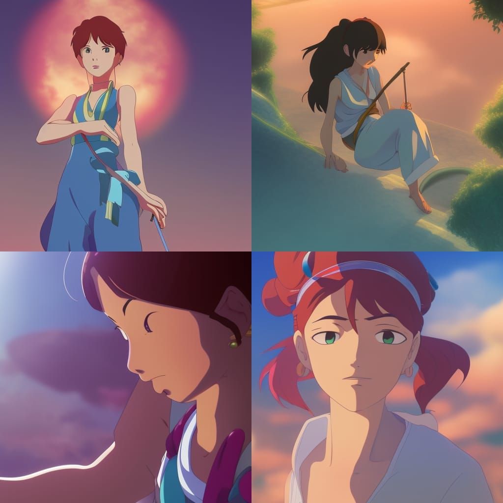 Genie Woman - AI Generated Artwork - NightCafe Creator